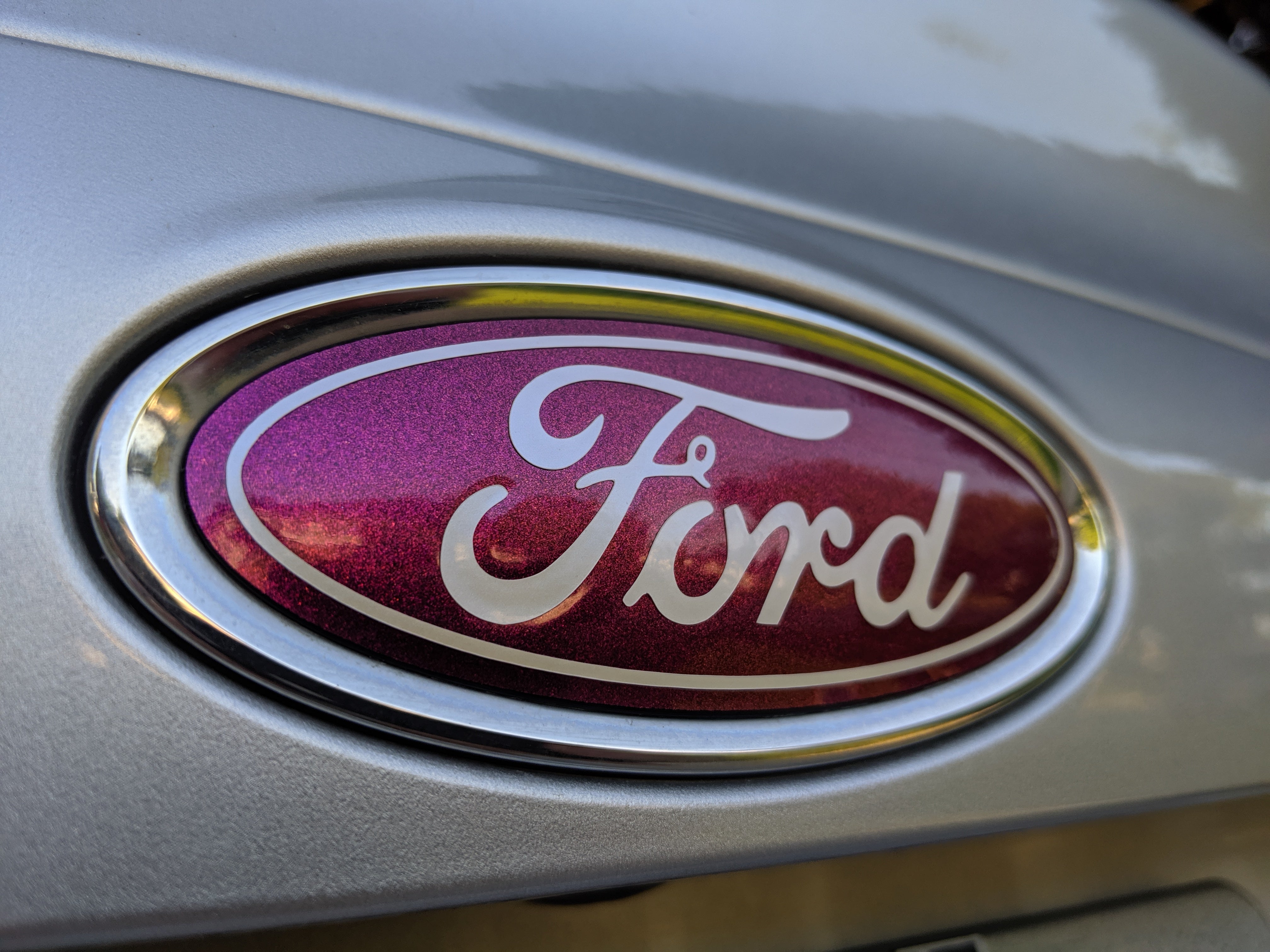 Ford Fiesta Emblem Badge Overlay Decals – KJM Vinyl Decals
