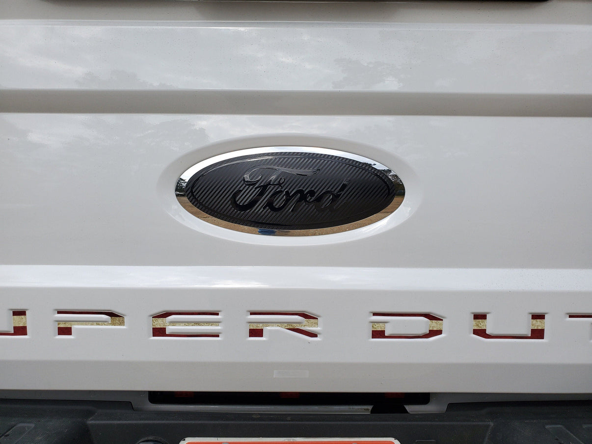 2023-2024 Ford F250 F350 Emblem Overlay DECALS Set – KJM Vinyl Decals