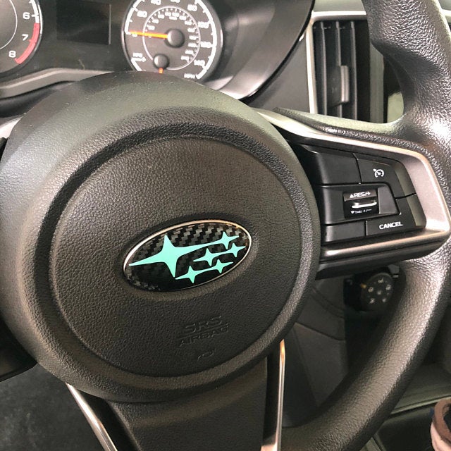 Subaru Emblem Overlay Decals – KJM Vinyl Decals