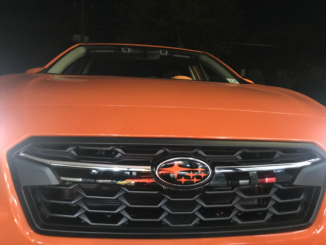 Subaru Emblem Overlay Decals – KJM Vinyl Decals