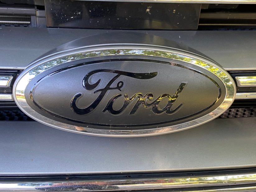 2007-2014 Ford Edge BLACKOUT Emblem Overlay DECALS Grille & Tailgate ...