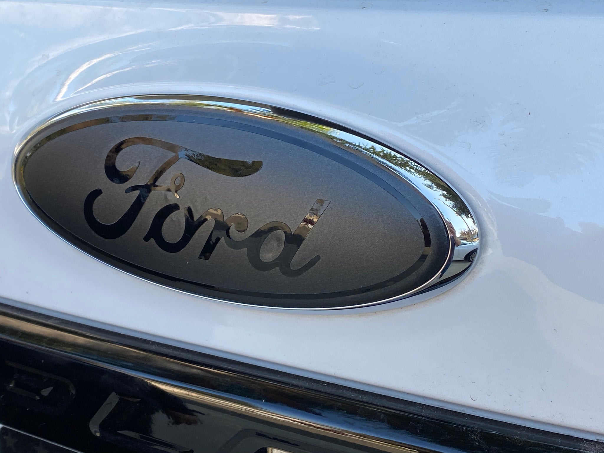 2021-2025 Ford Bronco BLACKOUT Emblem Overlay DECALS Rear Tailgate ...