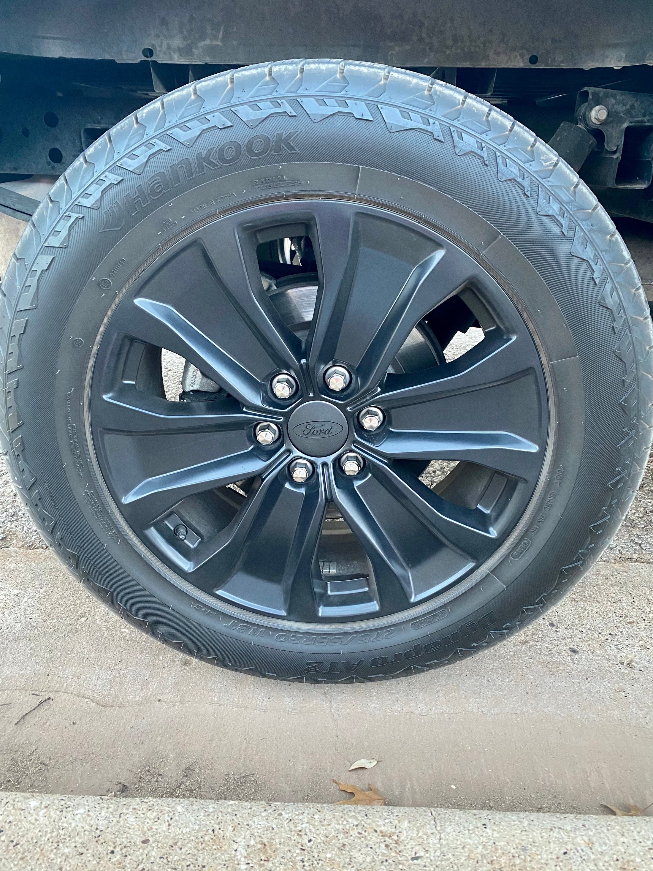 Ford Wheel Hub Cap Rim Emblem Overlay DECALS Blackout – KJM Vinyl Decals